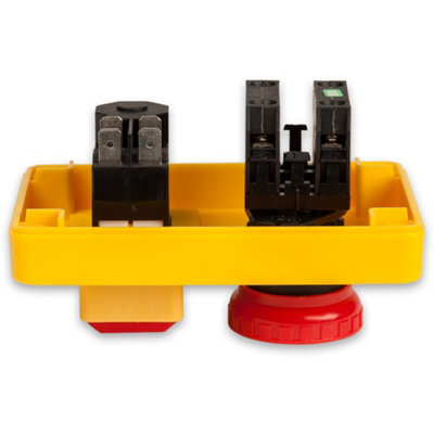 Axminster Workshop NVR Switch 230V 1ph E Stop