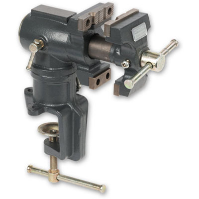 Axminster Workshop Two Jaw Clamp-On Vice 62mm