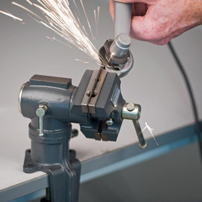 Axminster Workshop Two Jaw Clamp-On Vice 62mm