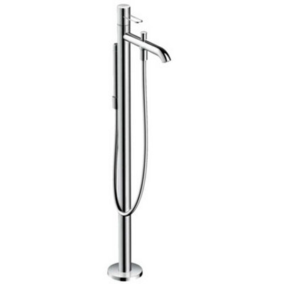 Axor Uno Floor Standing Bath Mixer Tap Polished Chrome