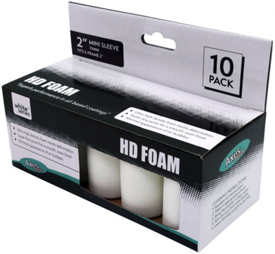 Axus HD Foam Mini Roller Pack of 10 2 inch