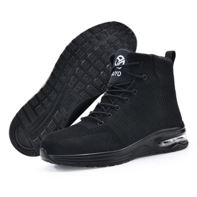 AY415 Mens Womens Safety Trainers Safety Shoes Work Trainers ...