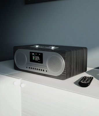 Azatom Clockwood DAB / DAB+ Radio With CD Player, Bluetooth, Alarms ...