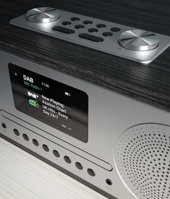 Azatom Clockwood DAB / DAB+ Radio With CD Player, Bluetooth, Alarms ...