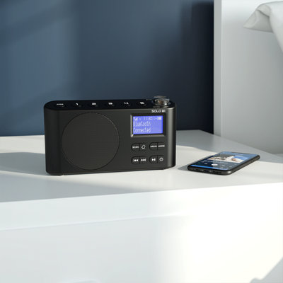Azatom Solo DAB / DAB+ Radio With Rechargeable battery, Bluetooth ...