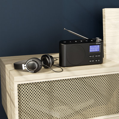 Azatom Solo DAB / DAB+ Radio With Rechargeable battery, Bluetooth ...