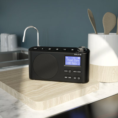 Azatom Solo DAB / DAB+ Radio With Rechargeable battery, Bluetooth ...
