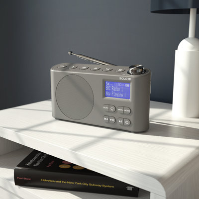 Azatom Solo DAB / DAB+ Radio With Rechargeable battery, Bluetooth ...