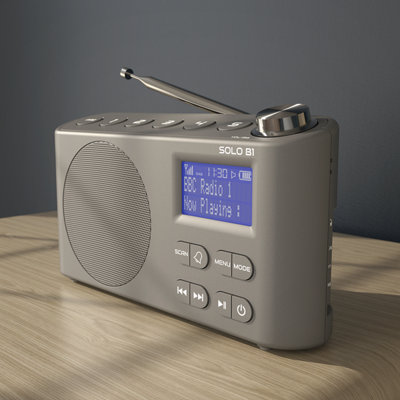 Azatom Solo DAB / DAB+ Radio With Rechargeable battery, Bluetooth ...
