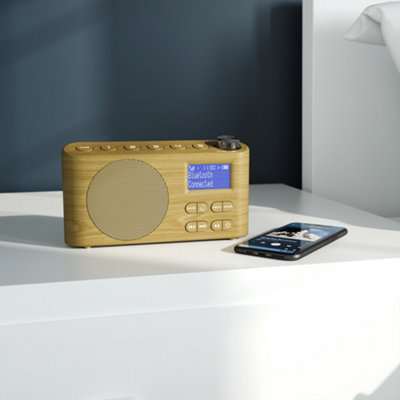Azatom Solo DAB / DAB+ Radio With Rechargeable battery, Bluetooth ...