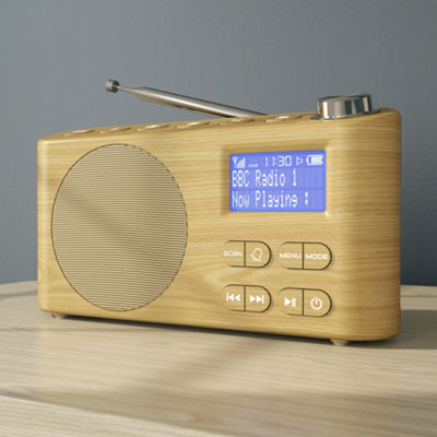 Azatom Solo DAB / DAB+ Radio With Rechargeable battery, Bluetooth ...