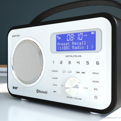Azatom Spitalfields DAB / DAB+ Radio With Rechargeable battery ...