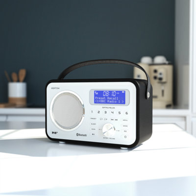 Azatom Spitalfields DAB / DAB+ Radio With Rechargeable battery ...
