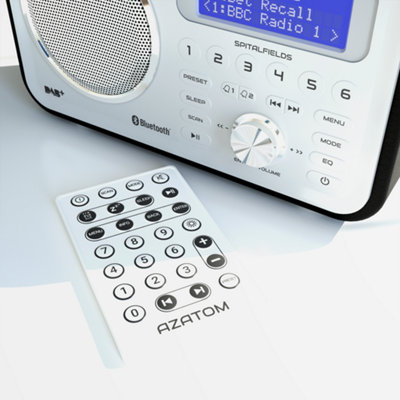 Azatom Spitalfields DAB / DAB+ Radio With Rechargeable battery ...