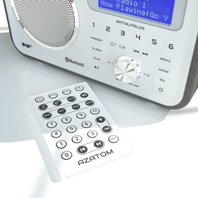 Azatom Spitalfields DAB / DAB+ Radio With Rechargeable battery ...