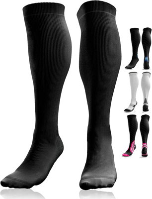 aZengear Compression Socks, Anti DVT Knee-High, Swollen Legs, Varicose ...