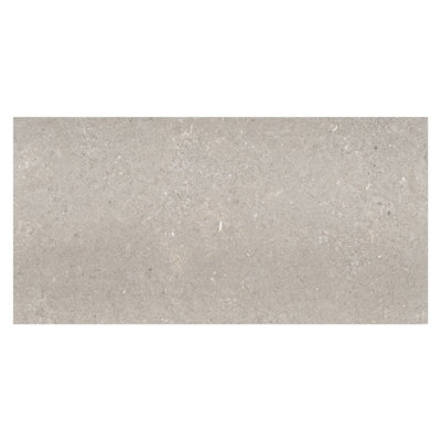 Azure Matt Grey Concrete Effect Porcelain Outdoor Tile - Pack of 1, 0 ...