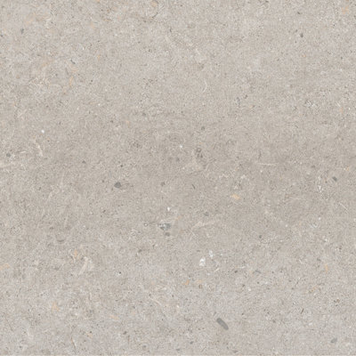 Azure Matt Grey Stone Effect Porcelain Outdoor Tile - Pack of 16, 5 ...