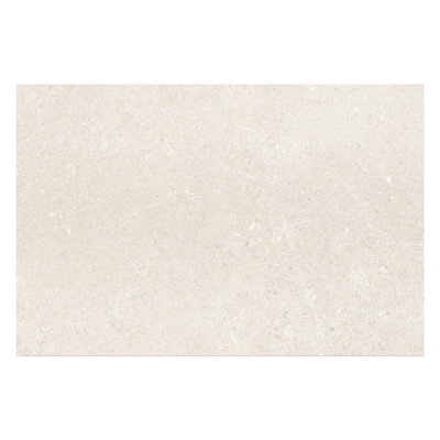 Azure Matt White Concrete Effect Porcelain Outdoor Tile - Pack of 40 ...