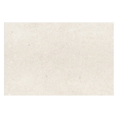Azure Matt White Concrete Effect Porcelain Outdoor Tile Pack of 40 ...