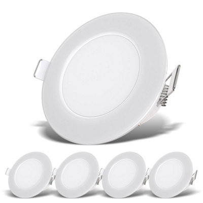 B.K.Licht Mains-powered LED White Neutral white light Recessed ...