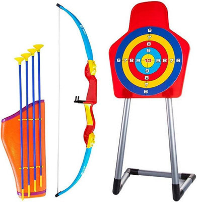 B4E Bow and Arrow Archery Toy Set for Children, Archery Set with ...