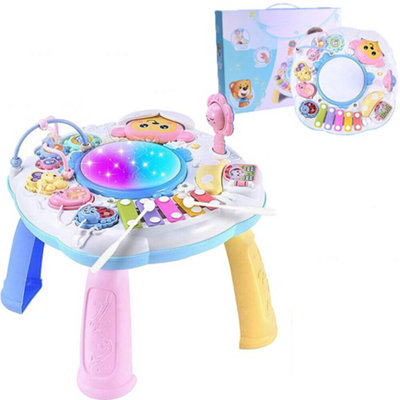 Baby Activity Table Center, Musical Toys for Infant Toddler