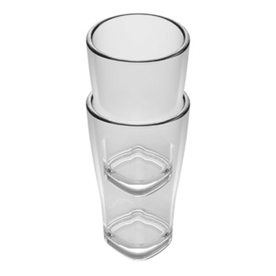Baby Guinness Shot Glasses Unbreakable Tritan Plastic 25ml Pack of 8