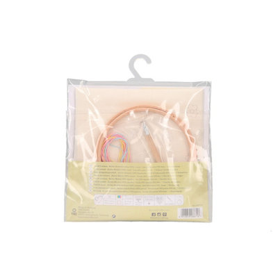 BABY NAME PLATE KIT - Embroidery Kit with Hoop: Baby Name Plate Kit ...