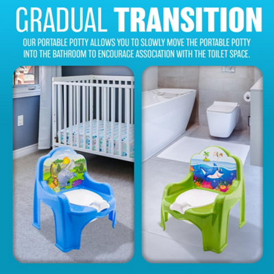 Baby Potty Toilet Training Chair Toddler Animals Infants Seat Children ...