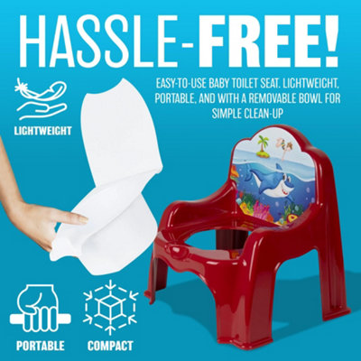 Baby Potty Toilet Training Chair Toddler Animals Infants Seat Children ...