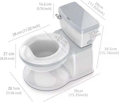 Baby Potty Training Toilet for Children, Realistic Children Toilet with ...
