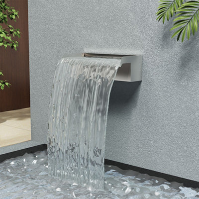 Back Entry Outdoor Pond Stainless Steel Water Blade Decoration ...