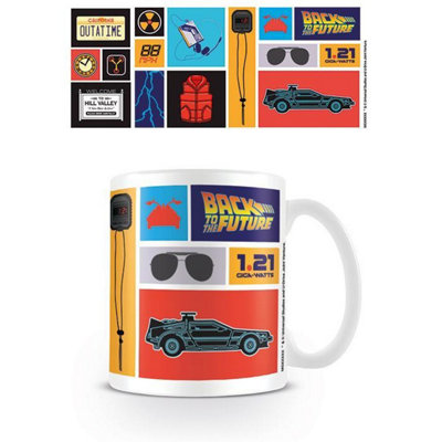 Back To The Future Collection Mug Multicoloured (One Size)