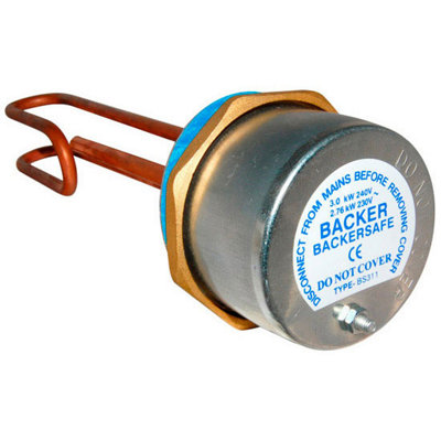 Backer 09196VS Immersion Heater with Thermostat and Cut-Out 30 Inch ...