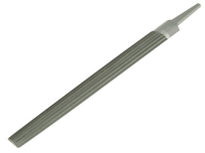 Bahco 150mm Half-Round Second Cut File for Precision Deburring