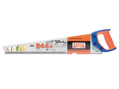 Bahco 244+ Barracuda Saw 20in 7tpi Handsaw 500mm BAH24420PN 244P-20-U7 ...