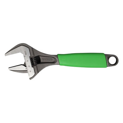 Bahco 9031-XE ERGO Wide Jaw Adjustable Wrench Phosphate Green 218mm Ltd ...