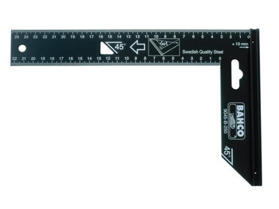 Bahco - 9045-B-200 Try Square 200mm (8in) | DIY at B&Q