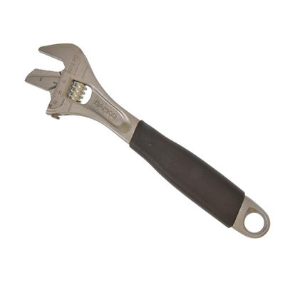 Bahco Adjustable Wrench 90 Series Chrome Reversible Jaw Multi Colour