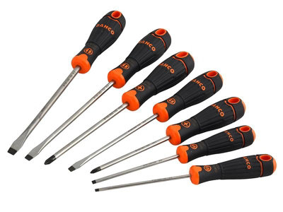 Bahco B219.017 BAHCOFIT Screwdriver Set, 7 Piece BAHB219017 at B&Q