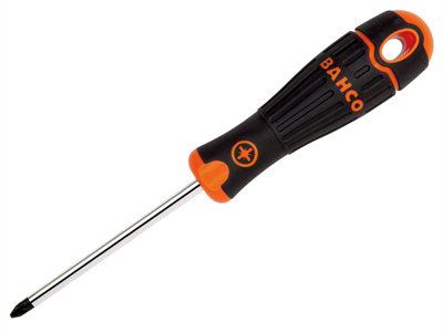 Bahco BAHCOFIT Pozi Tip Screwdrivers Set for Precision and Comfort