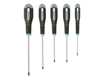 Bahco BE-9885 ERGO Screwdriver Set 5 Piece BAH9885 | DIY at B&Q