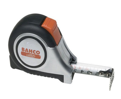 Bahco MTS-5-25-E Metric Imperial 5m 16ft Magnetic Tip Tape Measure ...