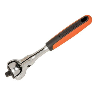 Bahco Swivel Head Ratchet 1/4in Drive Multi Colour (One Size)