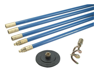 Bailey 1323 Lockfast 3/4 Inch Drain Rod Set with Durable Tools
