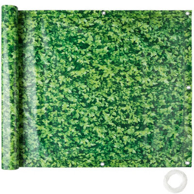 Balcony & garden privacy screen (type 1) - 90 cm greenery