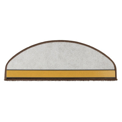 Bali Self Adhesive Edged Soft Shaggy Stair Tread Mat for Indoor Stairs ...