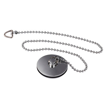Balterley Bath Plug with Ball Chain, Durable 17mm x 42mm Design ...