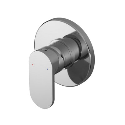 Balterley Current Contemporary Round Concealed Manual Shower Valve with ...